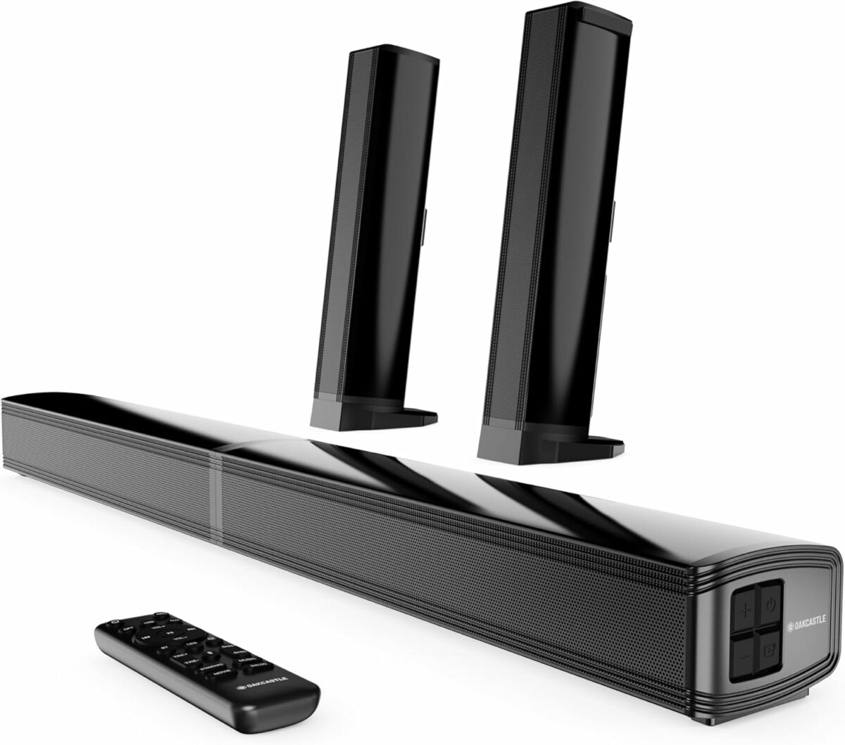 Majority Soundbar SB80 Split 2in1 Bar/Speakers 120W BT,HDMI,USB ...